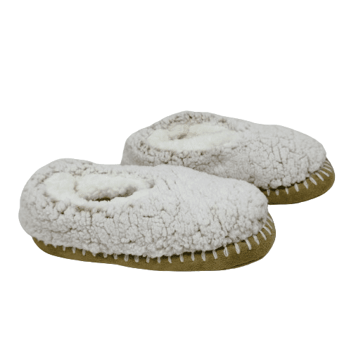 Lemon Super Soft Non Slip Grippers Plush Slipper, Light Pink S/M 5-7 ...