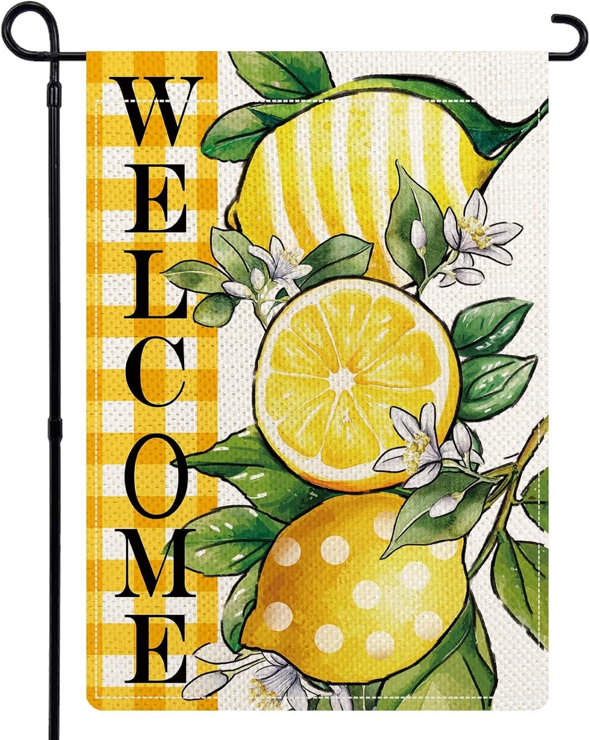 Lemon Spring Summer Garden Flags for Outside, Summer Fruit Buffalo ...