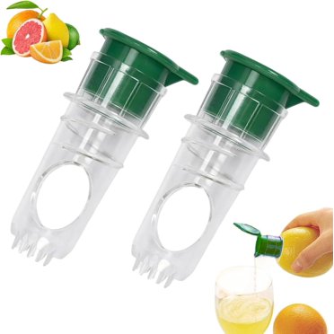 Viski Black Citrus Press, Citrus Juicer, Lime and Lemon Squeezer, Home ...