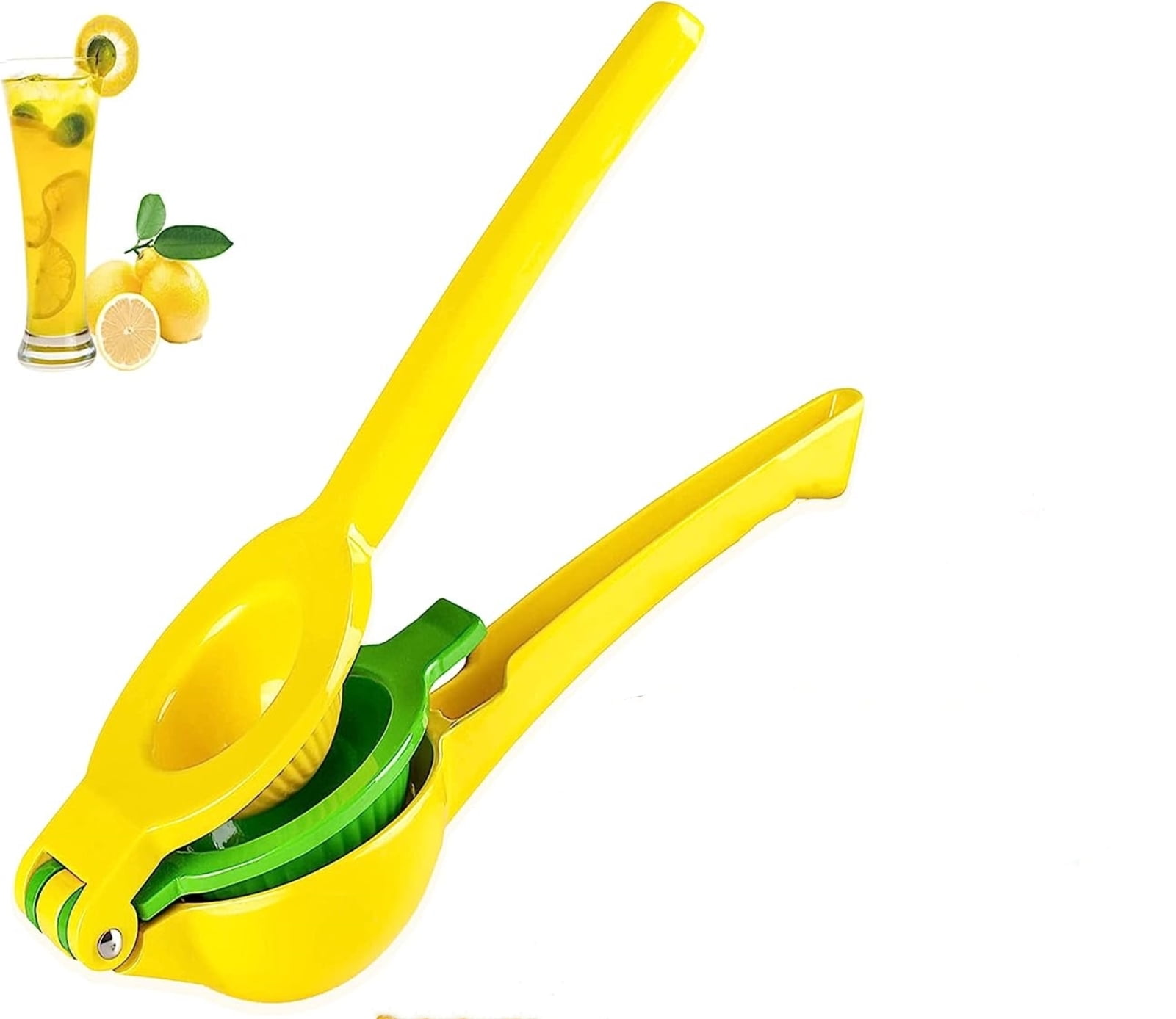 Lemon Squeezer Citrus Juicer Press Premium 2-in-1 Hand Lime Squeezer ...