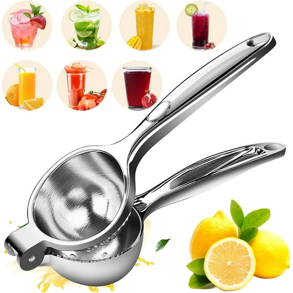 Lemon Squeezer, Large Heavy Duty Handhelp Juicer for LemonSqueezer ...
