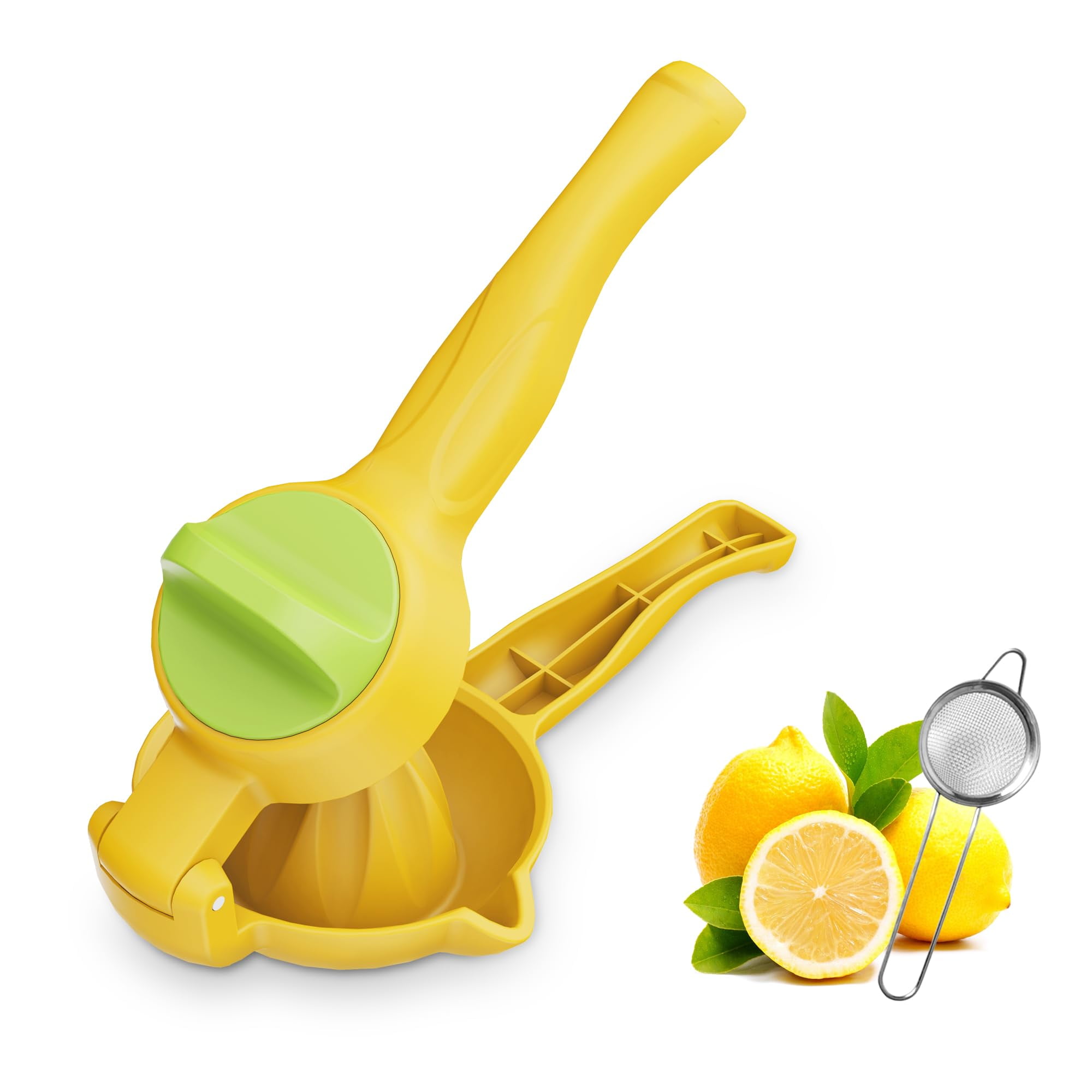 Lemon Squeezer, Manual Citrus Juicer, Lemon Juicer with Rotating Hinge ...