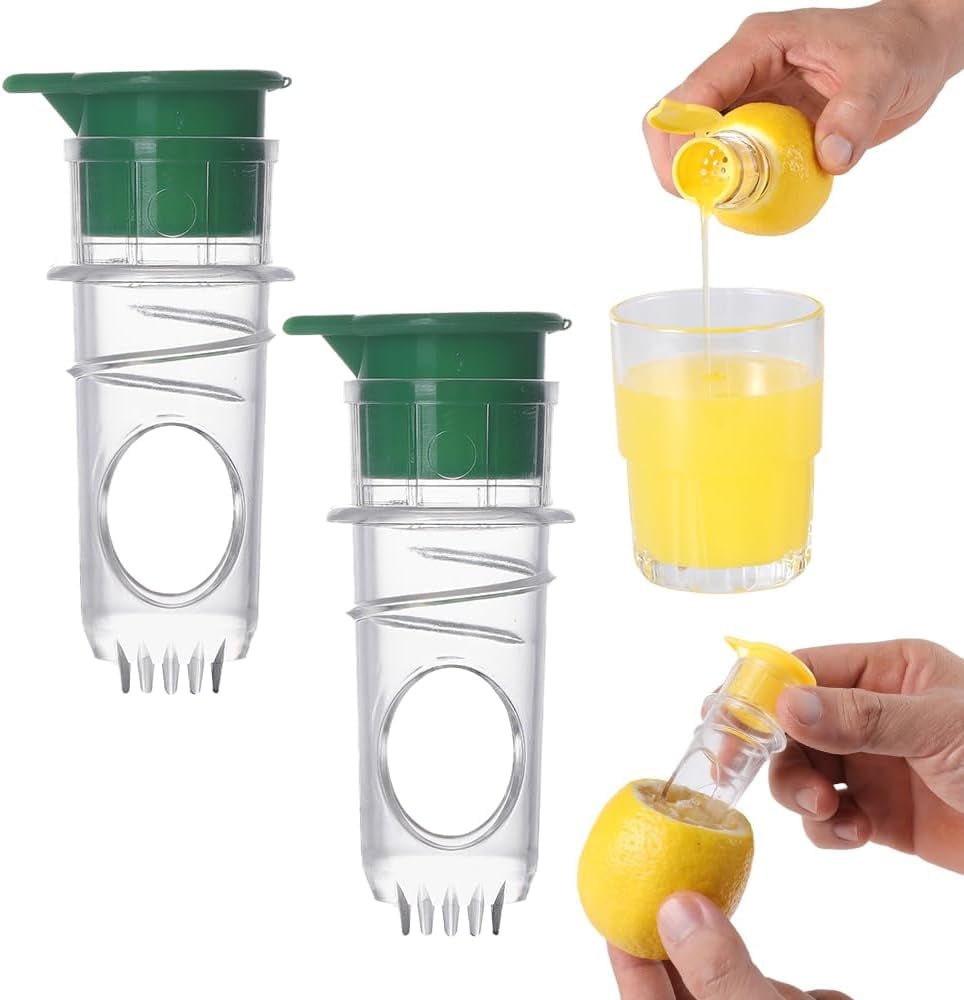 Lemon Squeezer, Manual Lemon Juicer with Filter, Portable Hand Juicer ...