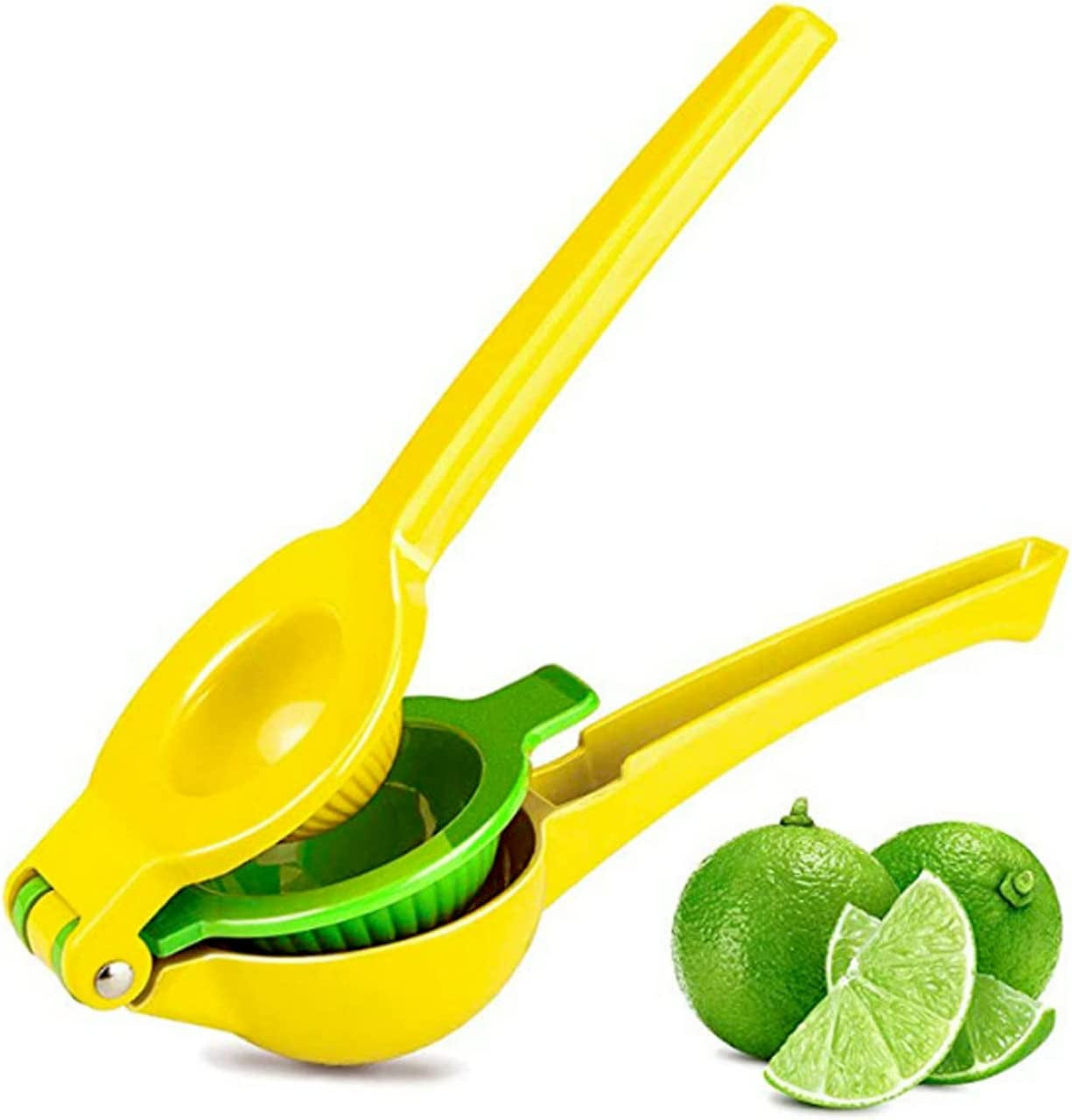 Lemon Squeezer with Pour Spout, Handheld Aluminum Citrus Juicer With ...