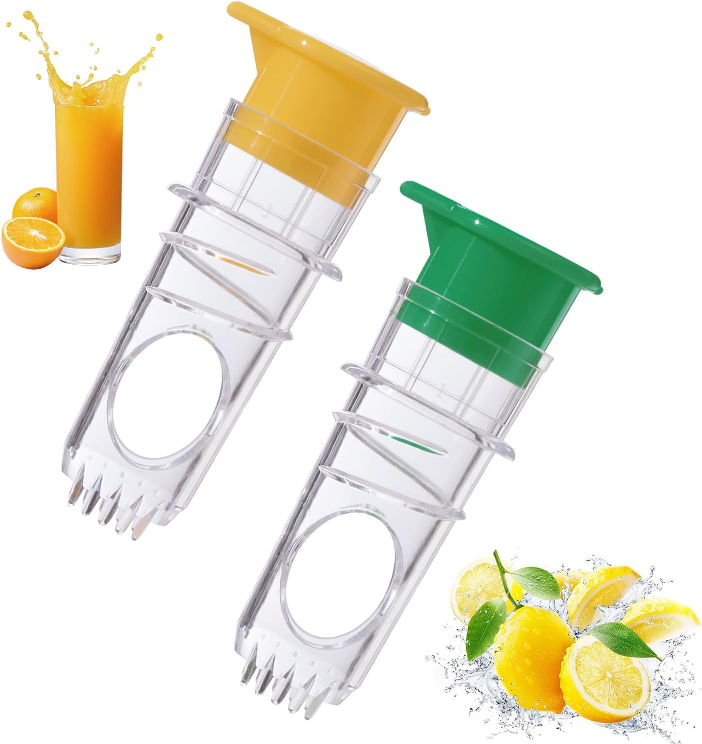 Lemon Squeezer,Screw-Top Lemon Squeezer, Manual Juice Extractor with ...