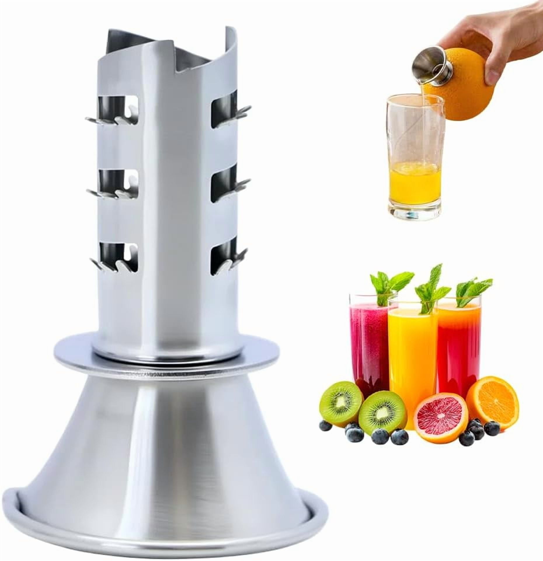 Lemon Squeezer Stainless Steel, Manual Citrus Juicer Reamer, Heavy Duty ...