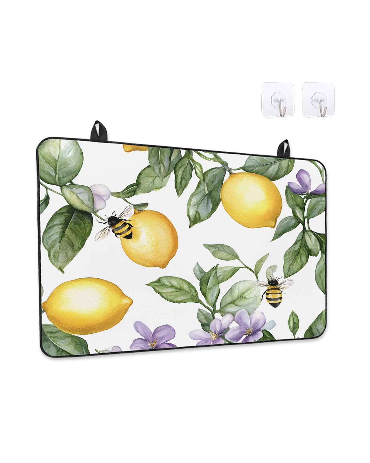 Lemon Stove Top Covers for Electric Stove, Kitchen Glass Ceramic ...