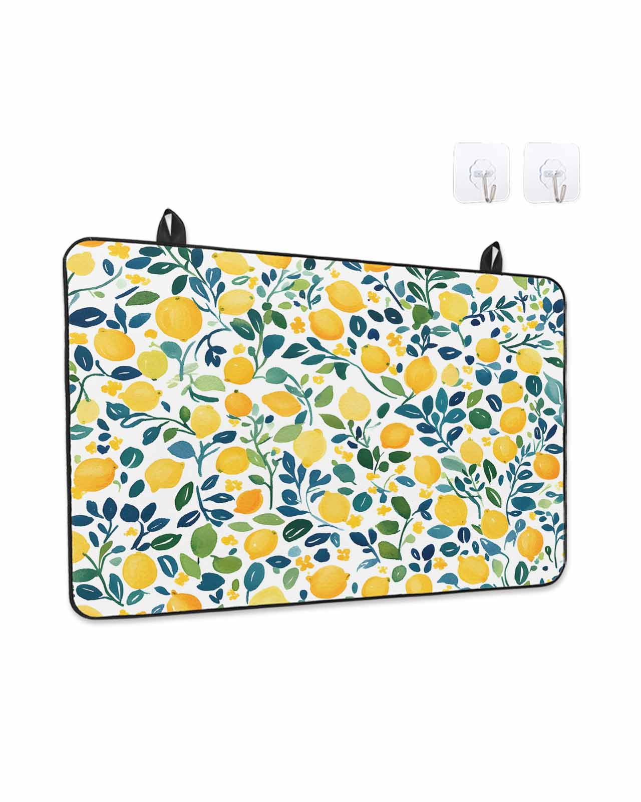 Lemon Stove Top Covers for Electric Stove, Kitchen Glass Ceramic ...