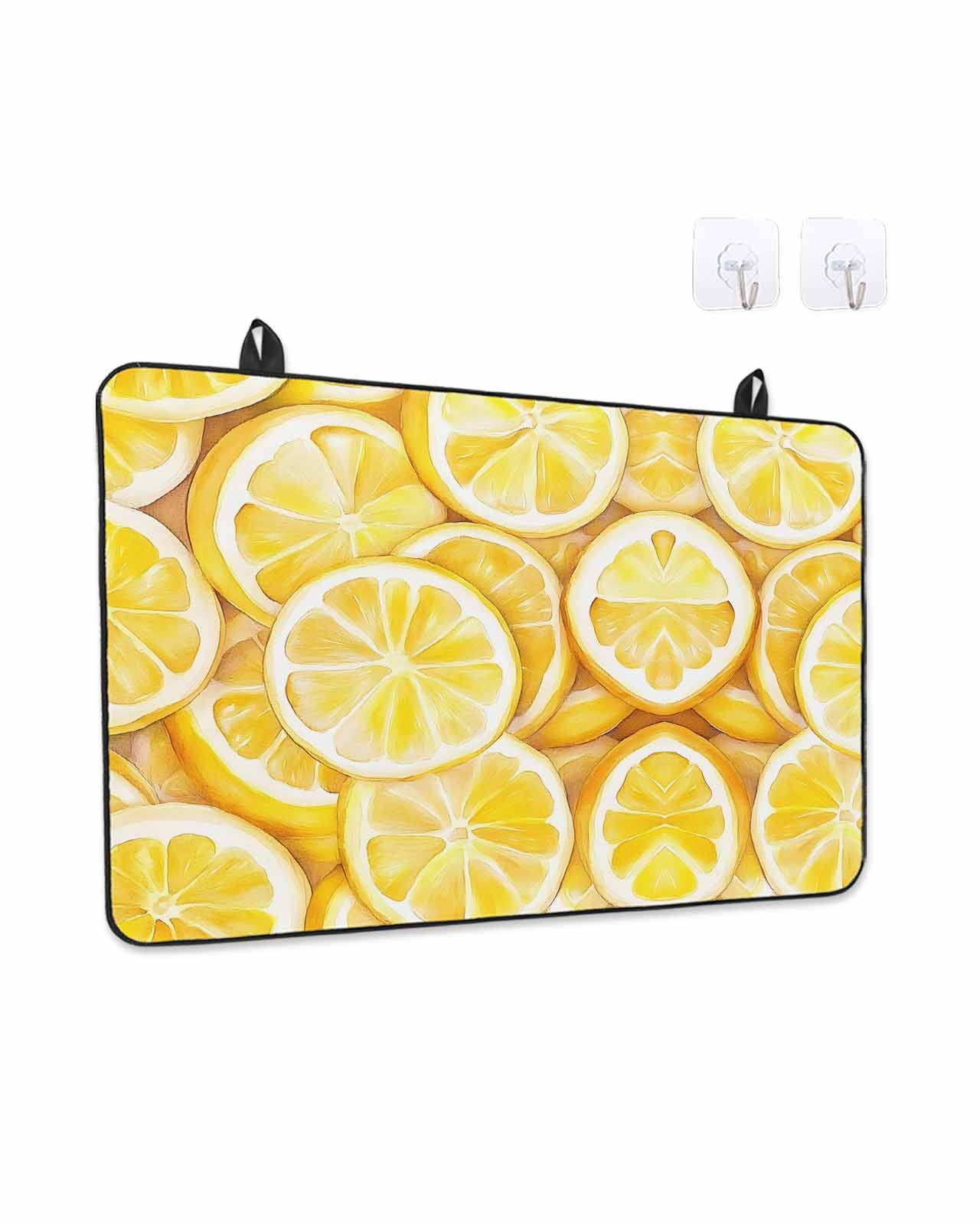 Lemon Stove Top Covers for Electric Stove, Kitchen Glass Ceramic ...