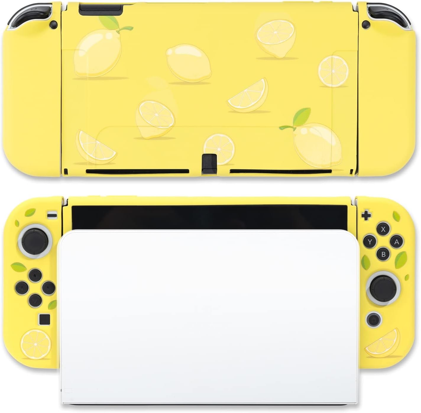 Lemon Switch O Case | Dockable Fruit Soft Pastel Cute Snap on Cover for ...