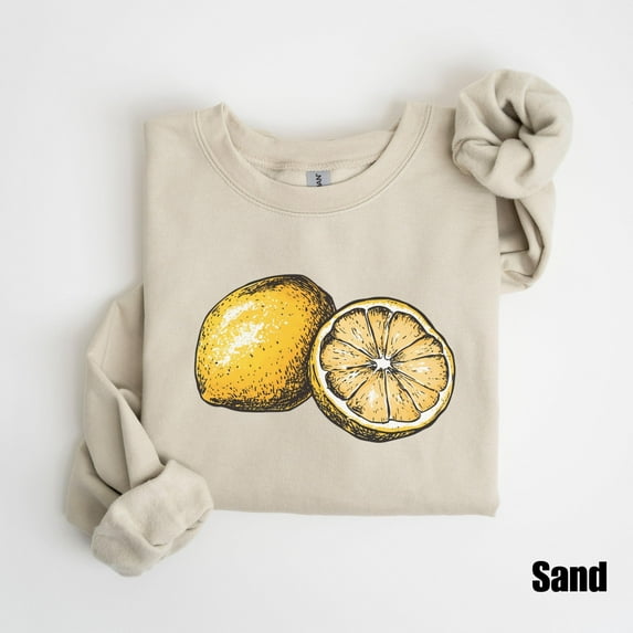 Lemon T-Shirt, Botanical Cottagecore Clothing, Lemon Print, Gardening ...