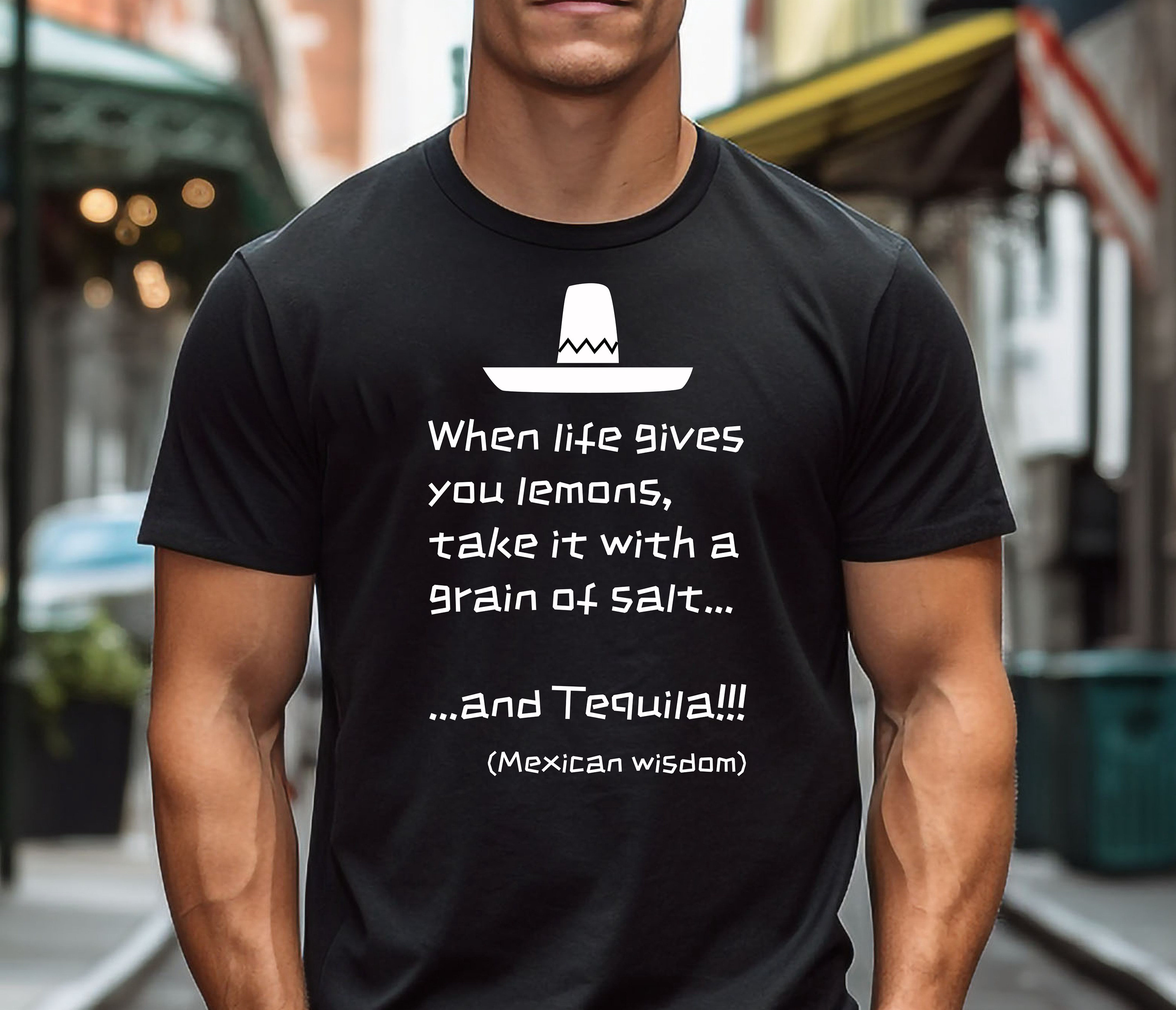 Lemon-Tequila Tee - Turning Sour to Spirits! - Walmart.com
