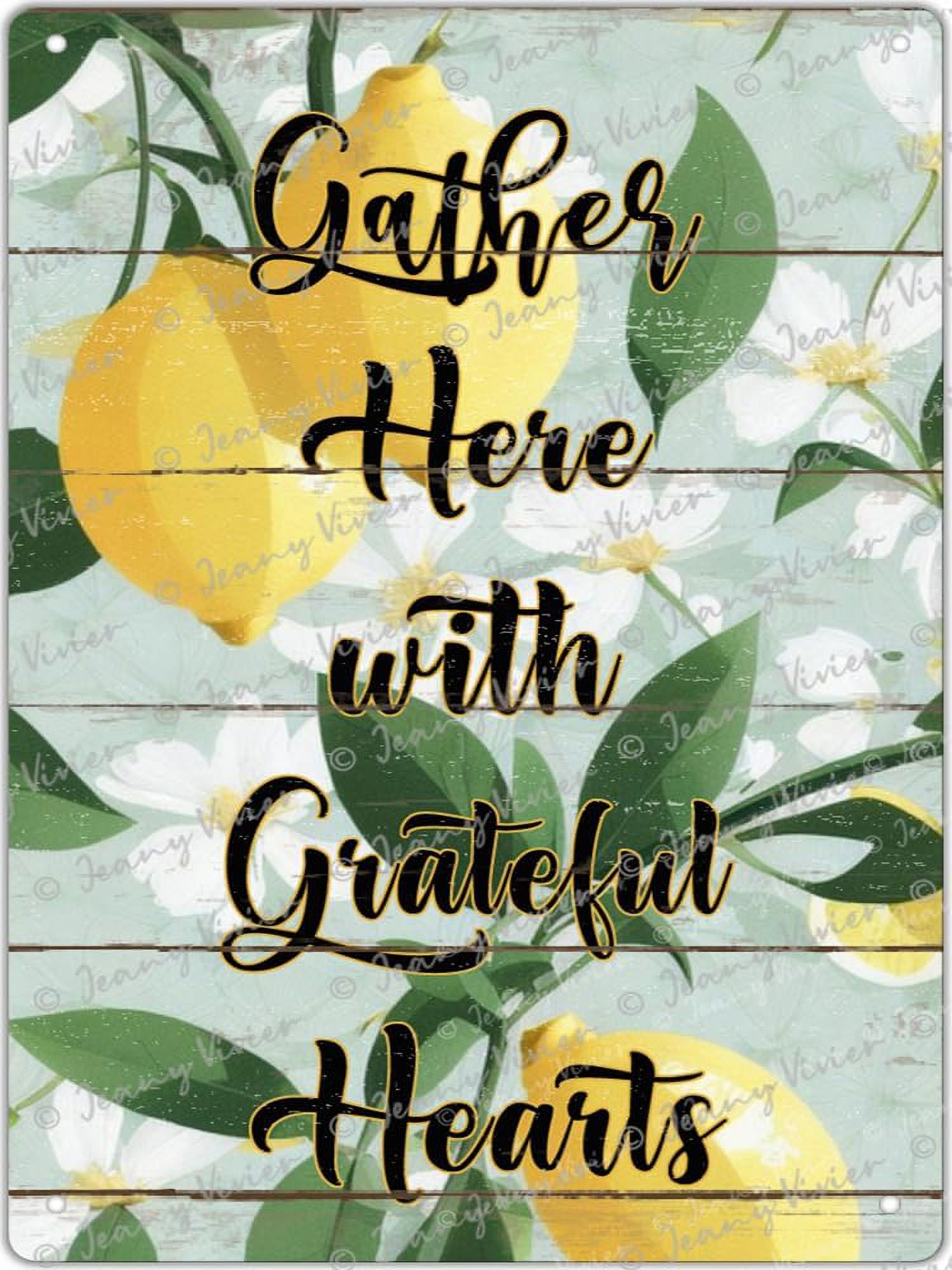 Lemon Tin Signs Art Prints, Inspirational Pattern Yellow Lemon Pictures ...