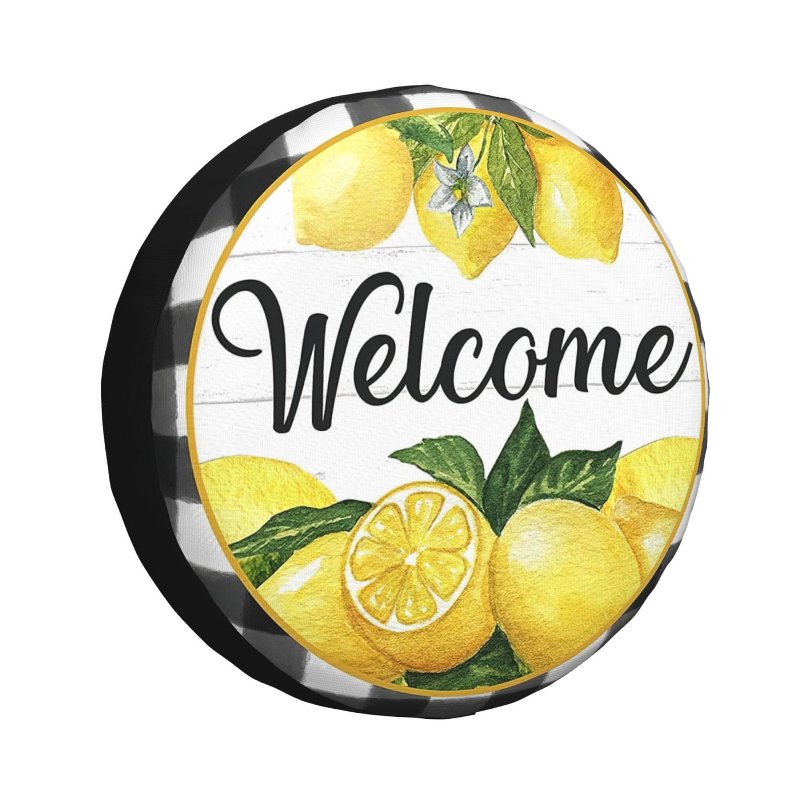 Lemon Tire Cover 15" Wheel Protectors Tyre Covers Weatherproof Wheel ...