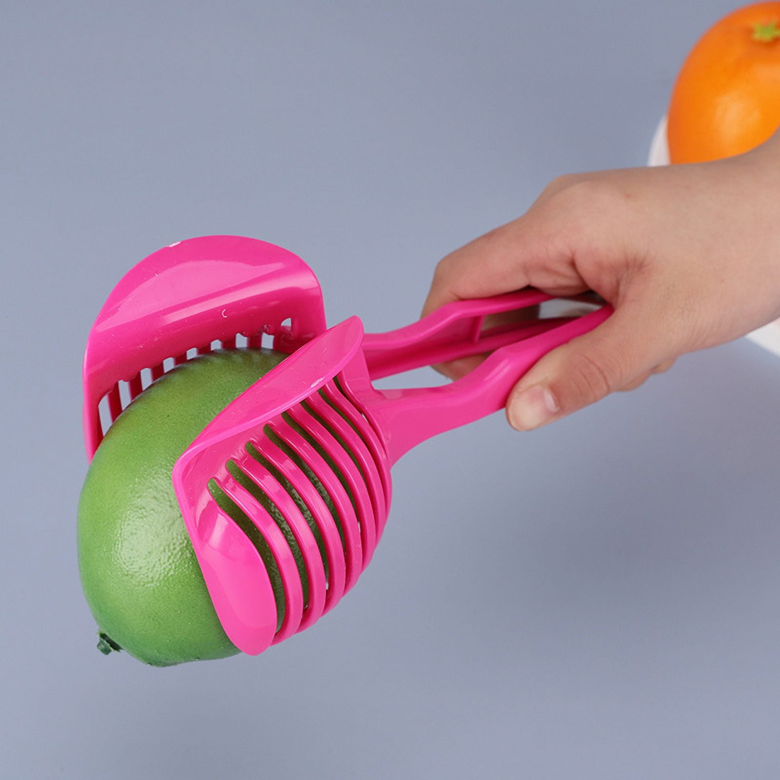 Lemon Tomato Slicer Round Slicer Multifunctional Food Clip Kitchen ...