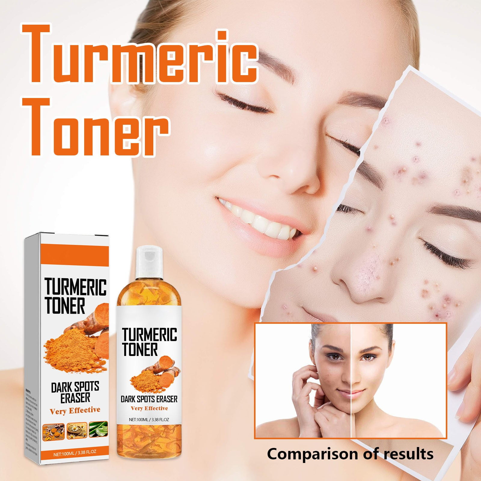 Lemon Turmeric Cleansing Toner | Brightening Facial & Body Shower ...