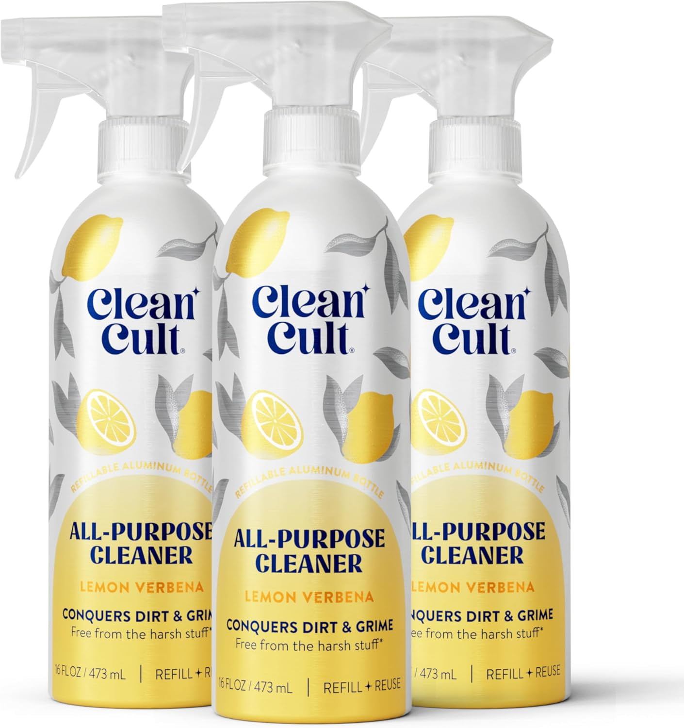 - Lemon Verbena - All Purpose Cleaner - Refillable Aluminum Bottle ...