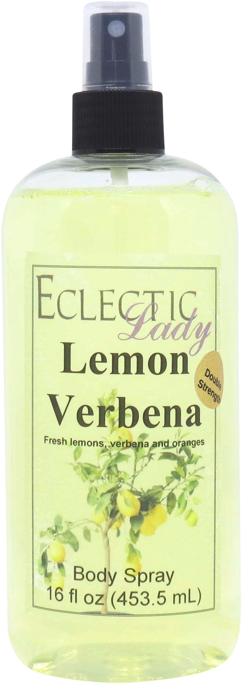 Lemon Verbena Body Spray, Eclectic Lady, Hydrating Mist, Unisex (Double ...