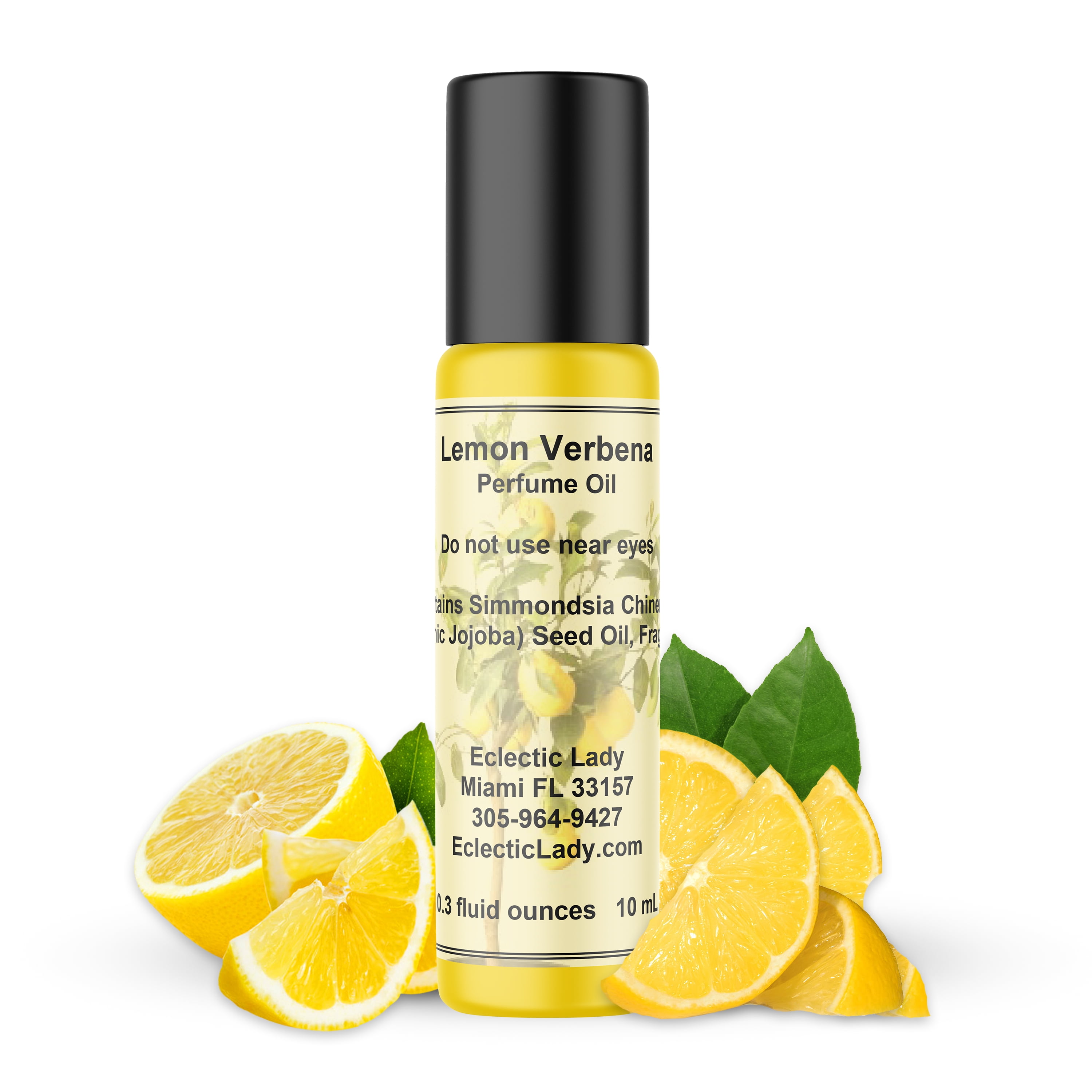 Eclectic Lady Lemon Verbena Perfume Oil, 0.3 Oz Roll-On, Long-Lasting ...