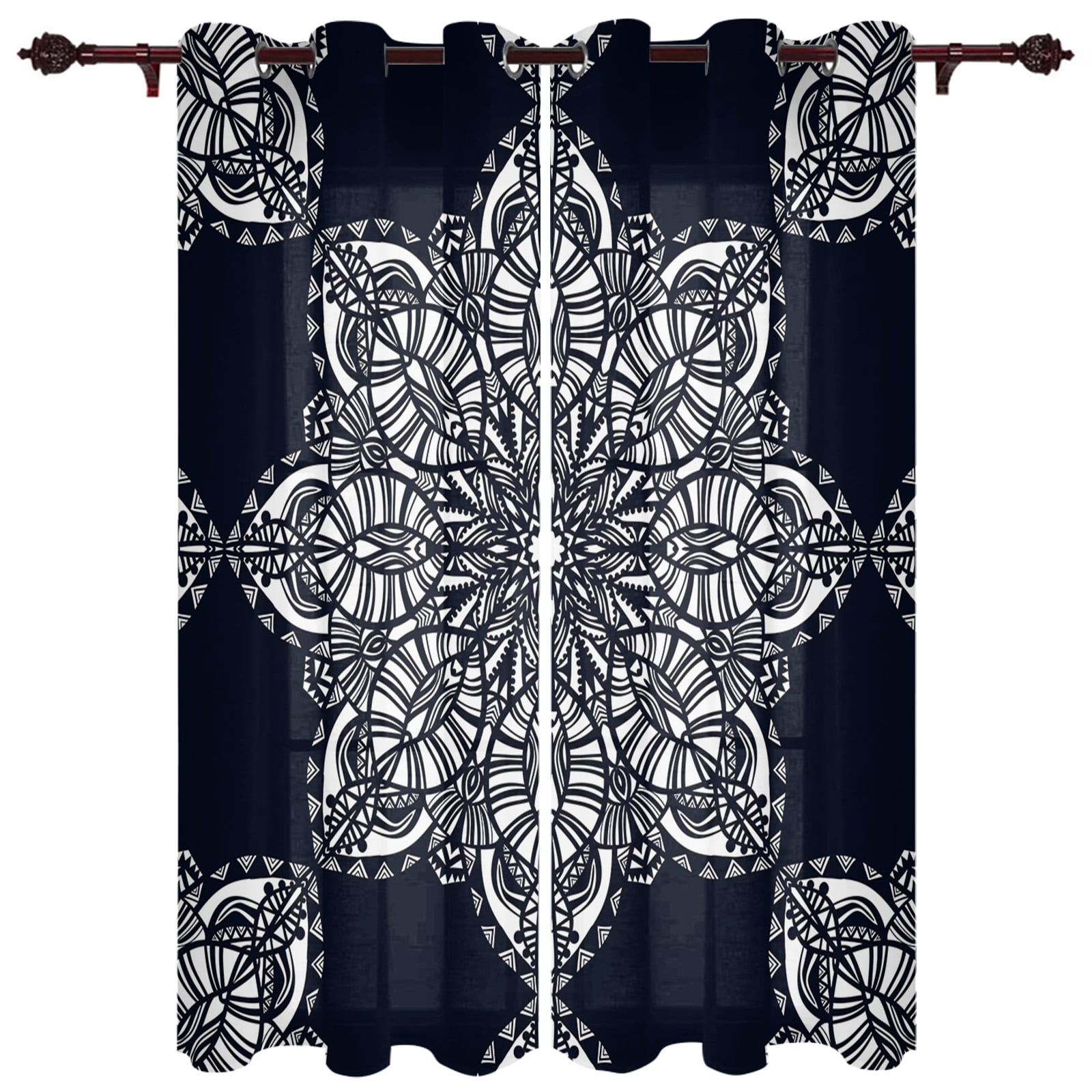 Lemon Water Splash Kitchen Curtain Kids Bedroom Living Room Balcony ...