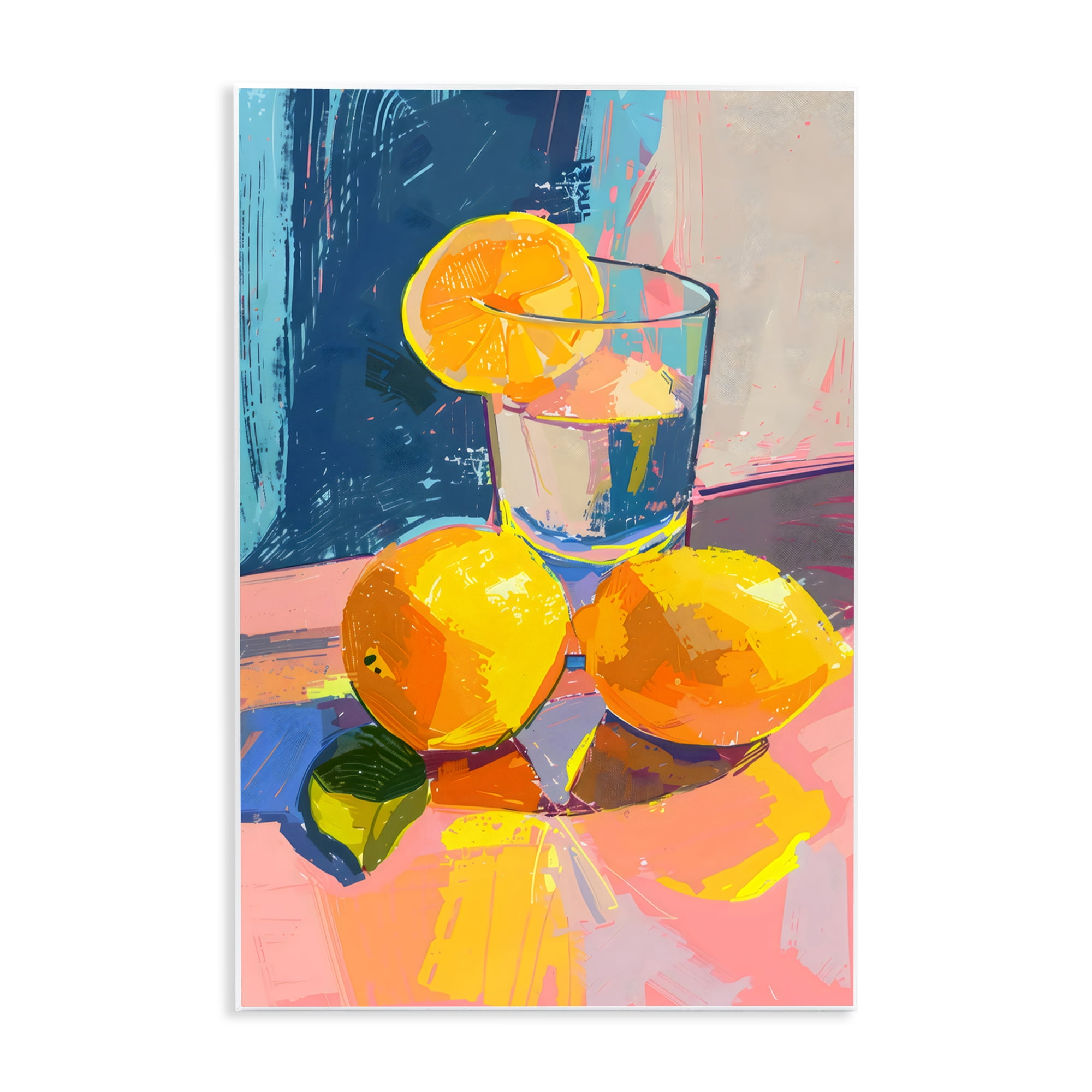 Stupell Industries Lemon Water Table Spread Wall Plaque Art, design by ...