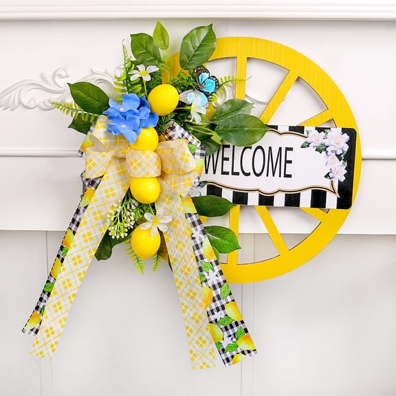 Lemon Wreath