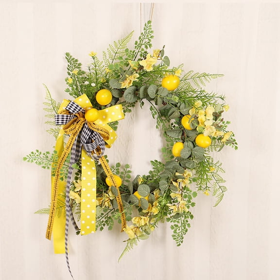 Lemon Wreath