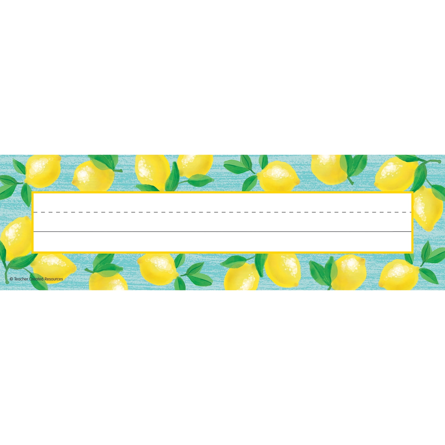 Lemon Zest Flat Name Plates, 11.5" x 3.5", Pack of 36 - Walmart ...
