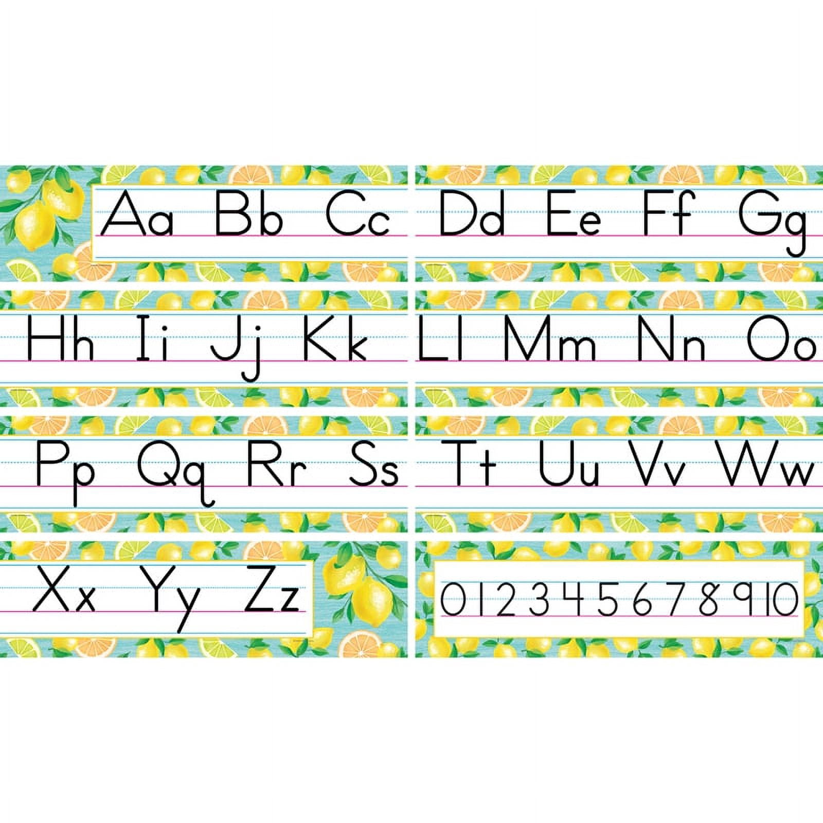 Lemon Zest Traditional Printing Mini Bulletin Board Set | Bundle of 10 ...