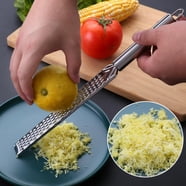 WALFRONT Fruit Zester Citrus Scraper Peeler,Stainless Steel Lemon Lime ...