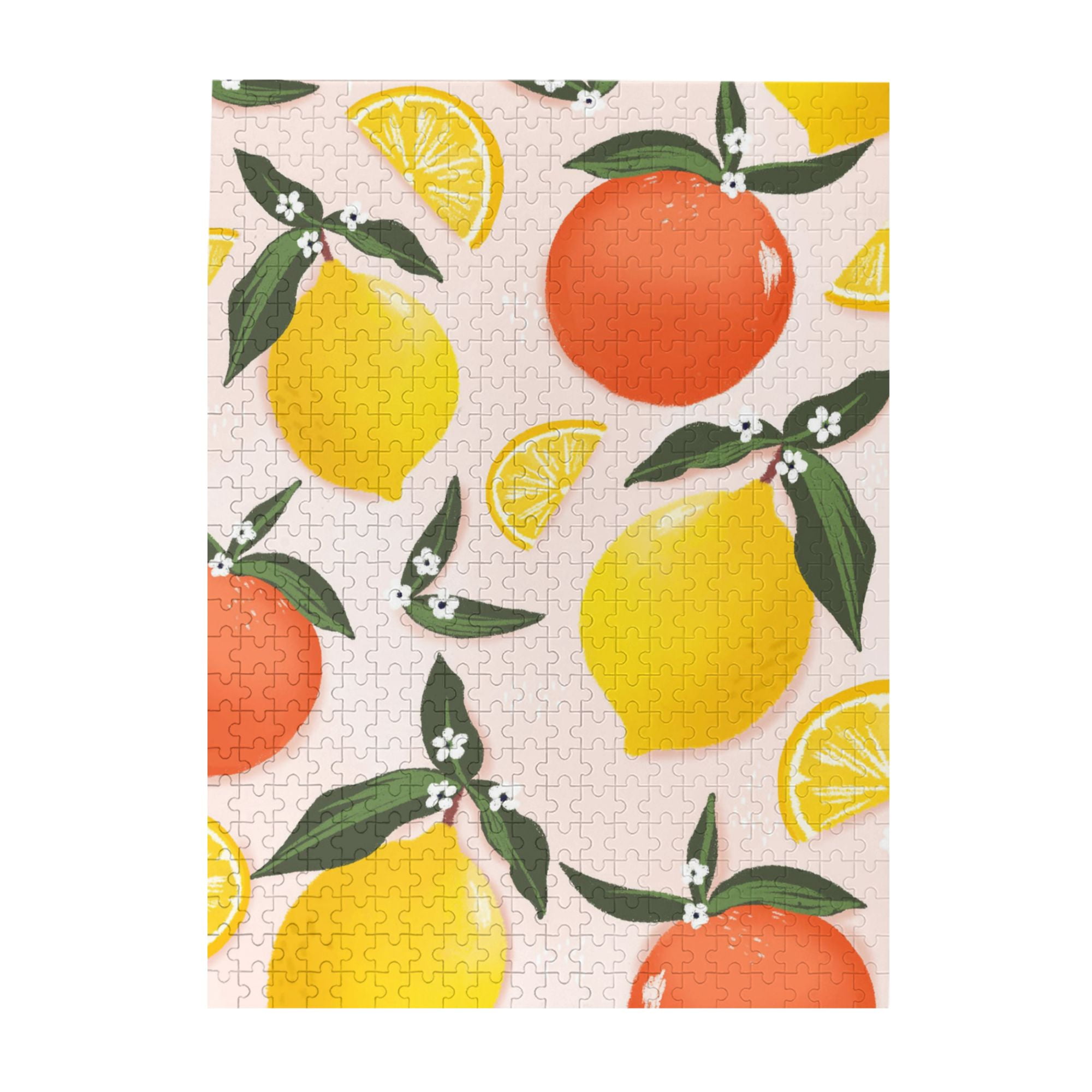 Lemon art, Orange's and lemon print, Fruit kitchen art, Citrus art ...