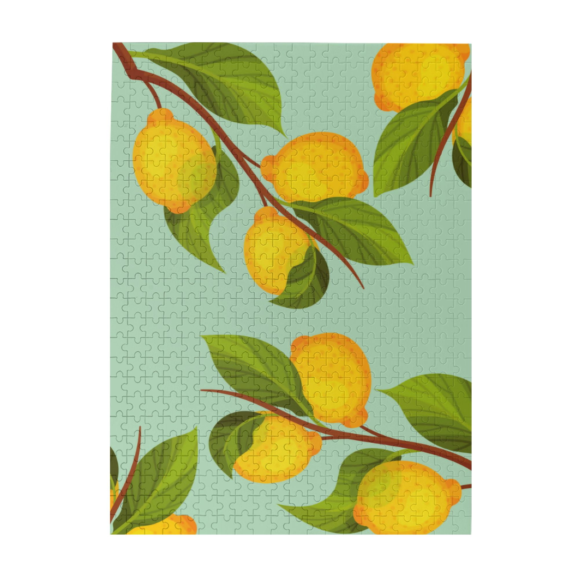 Lemon branch print,pop art Puzzle,colourful posters,gallery wall，living ...