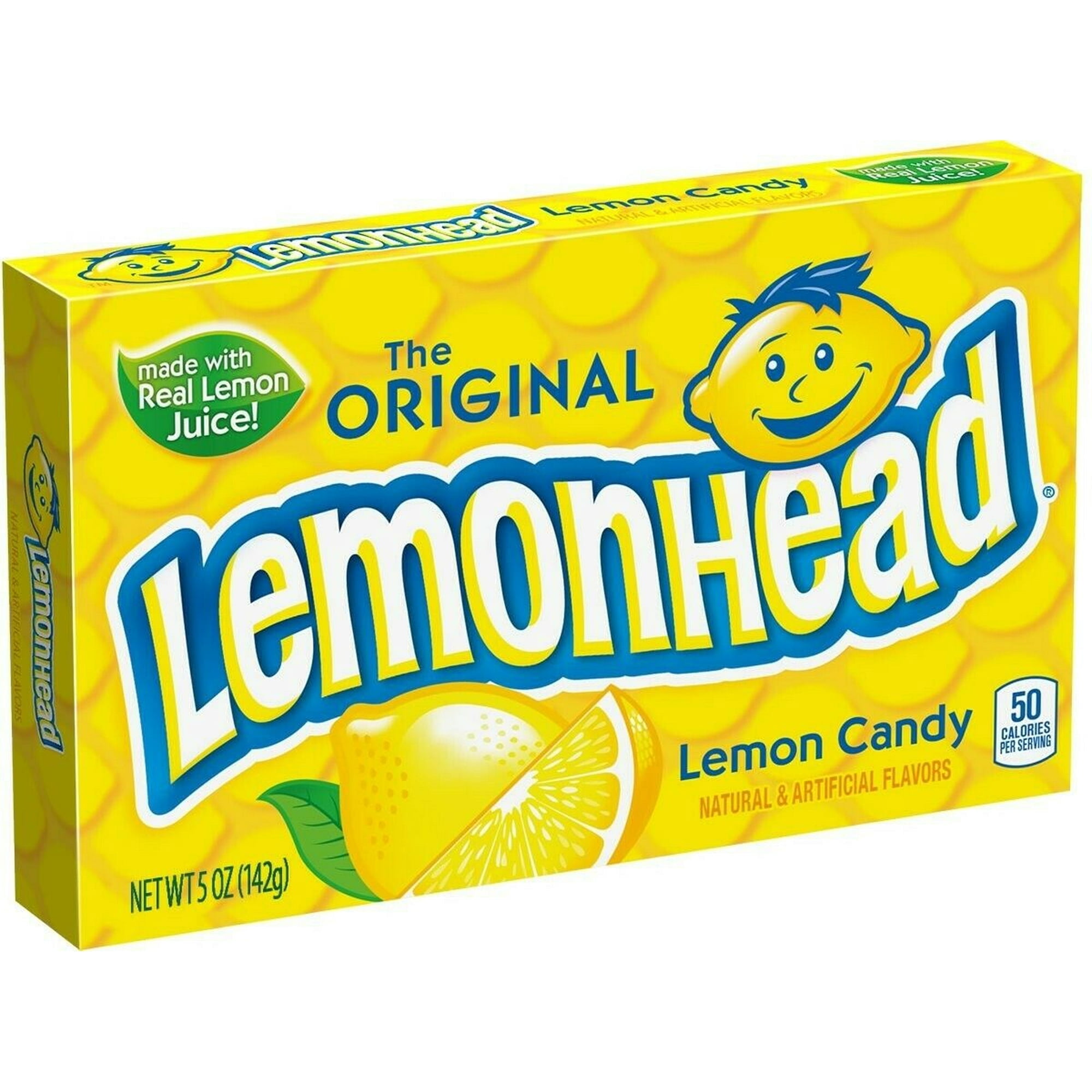 LemonHead | Original Lemon Candy - Theater Box, 5oz (2 pack) - Walmart.com