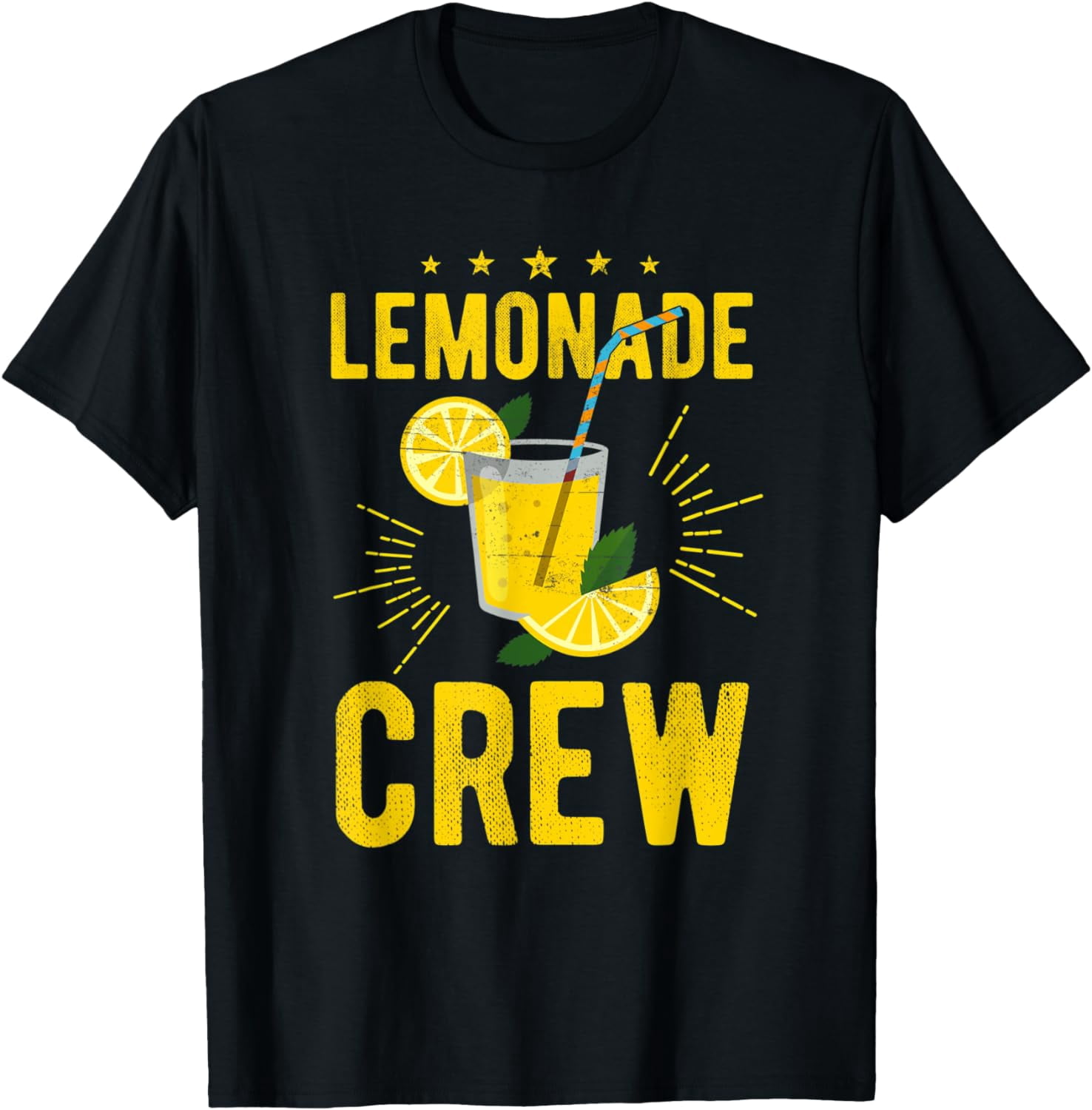 Lemonade Crew Friends Matching Cold Drinks Shop Owner Summer T-Shirt02 ...