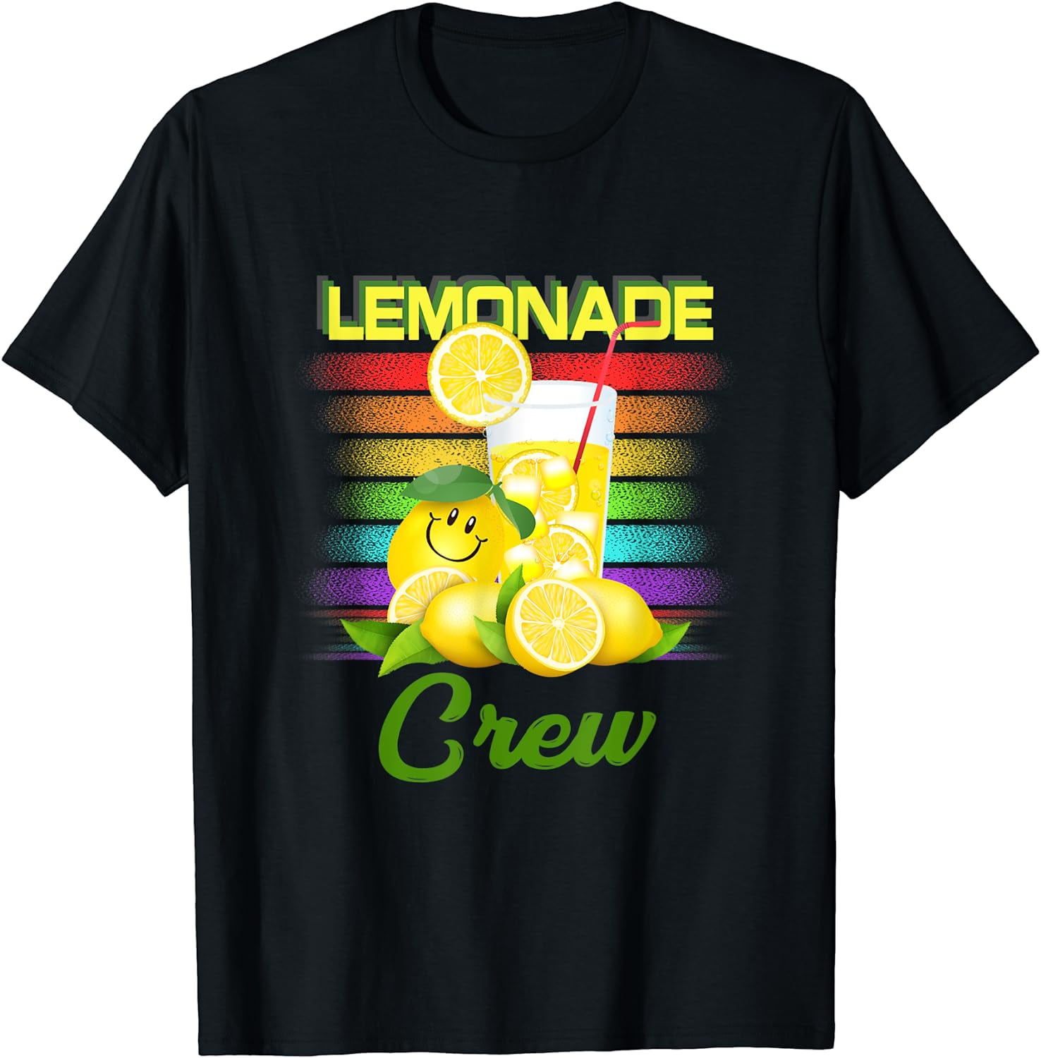 Lemonade Crew Fun T-Shirt - Walmart.com