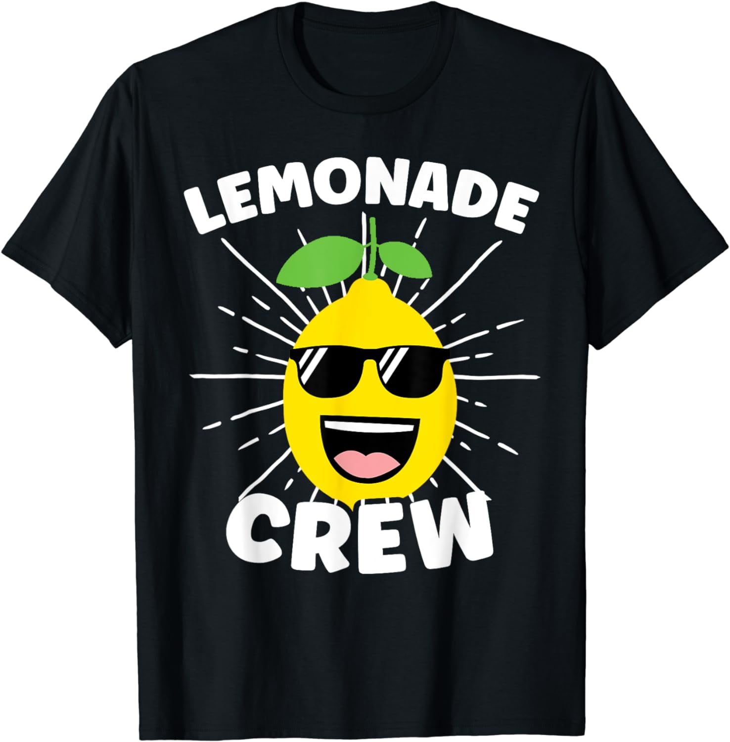 Lemonade Crew Funny Matching Lemonade Stand Worker T-Shirt - Walmart.com