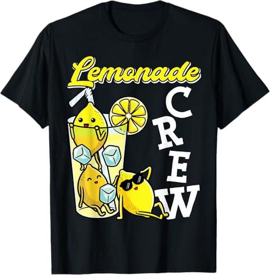 Lemonade Crew Kids Lemonade Squad Lemon Lover T-Shirt - Walmart.com
