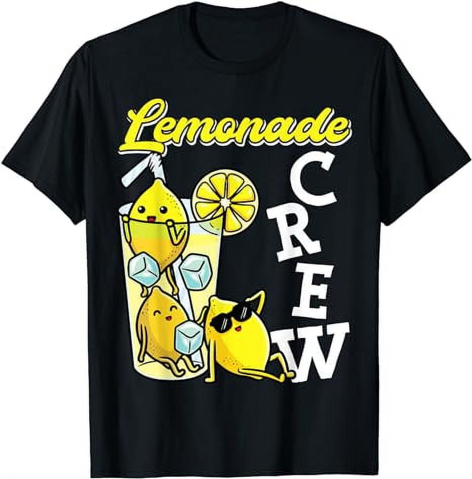 Lemonade Crew Kids Lemonade Squad Lemon Lover T-Shirt - Walmart.com