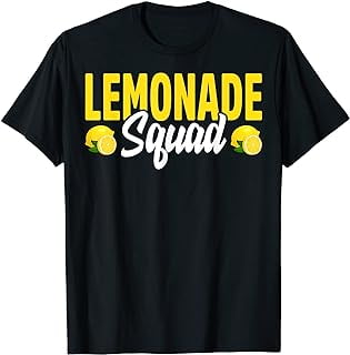 Lemonade Crew Lemon Lover Lemonade Squad Summer Fruit Lovers T-Shirt ...
