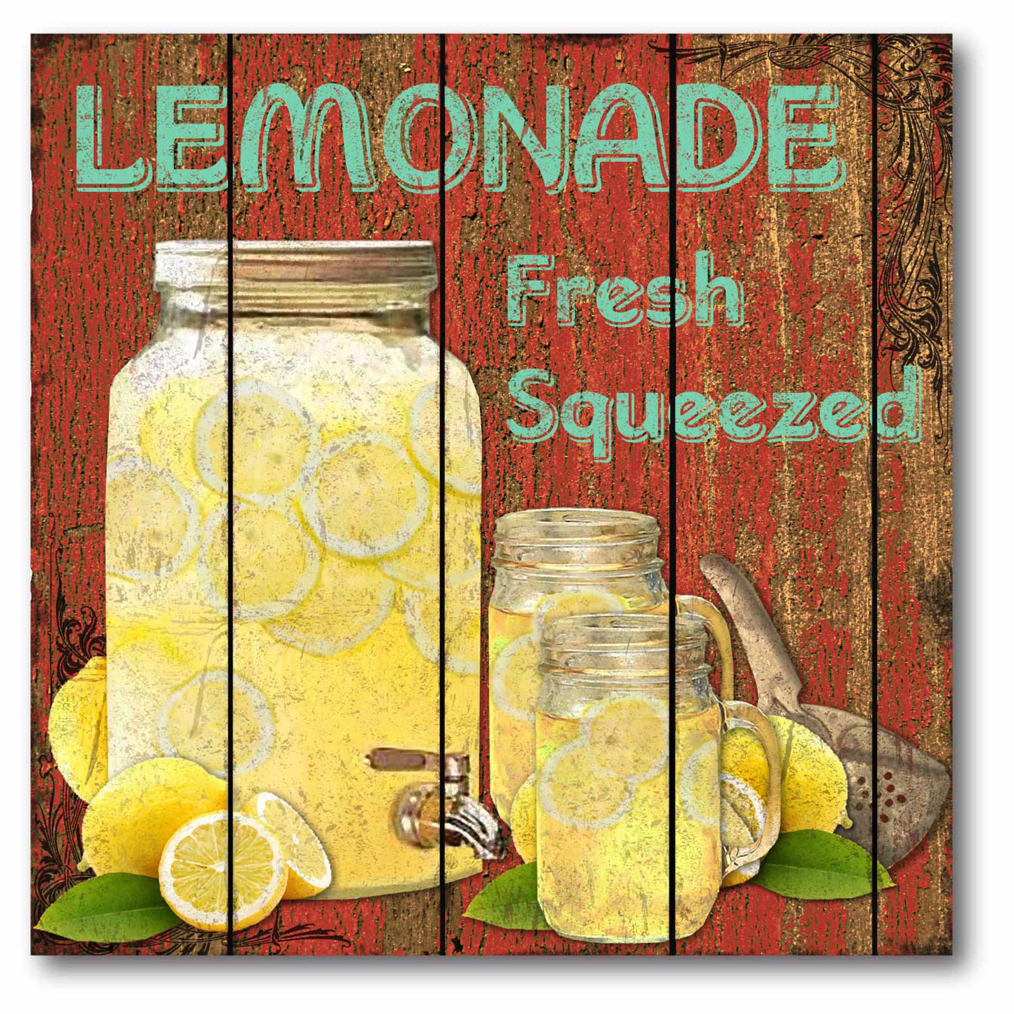 Lemonade Gallery-Wrapped Canvas Wall Art, 16x16 - Walmart.com