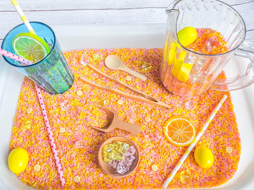 Lemonade Sensory Bin - Walmart.com
