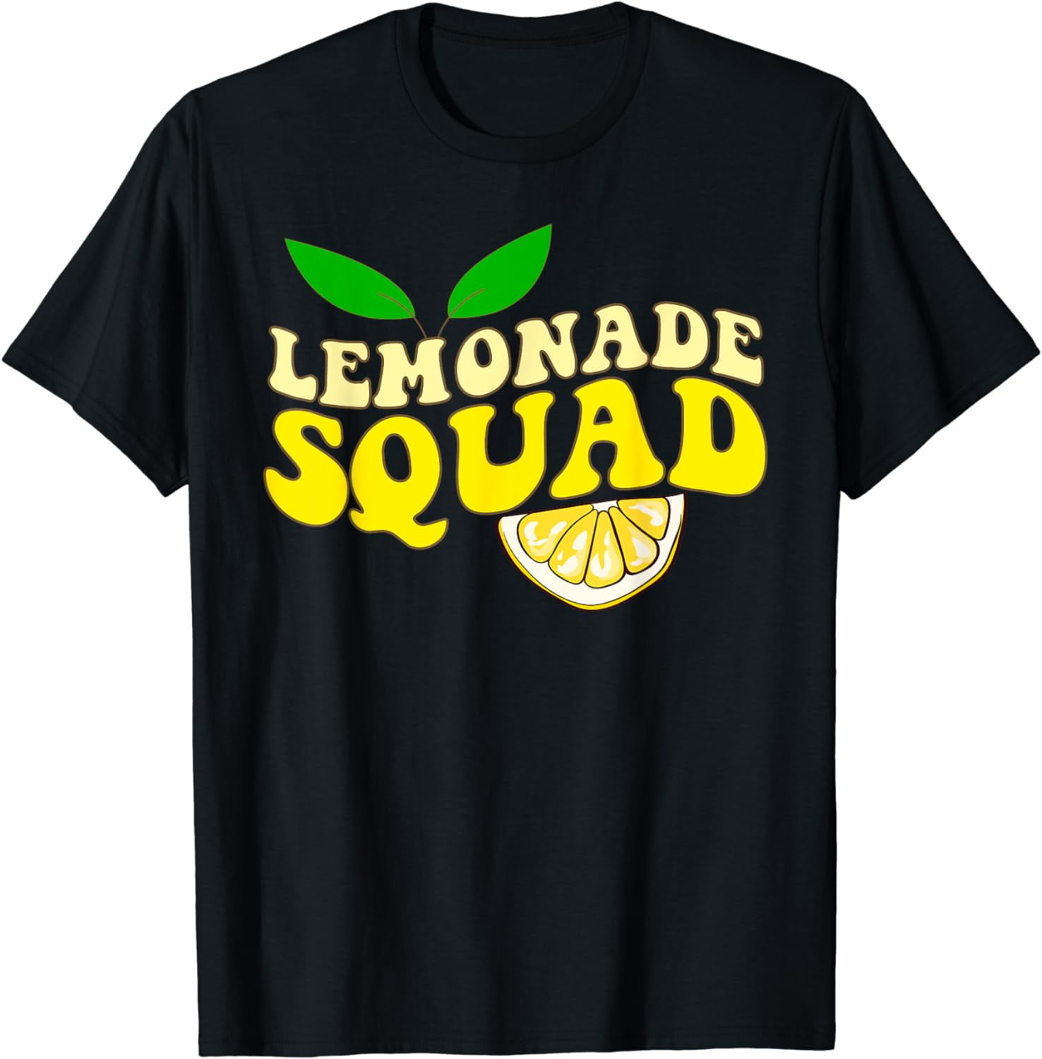 Lemonade Squad Funny For Stand Boss Lemon Juice Summer Cotton T-Shirt ...