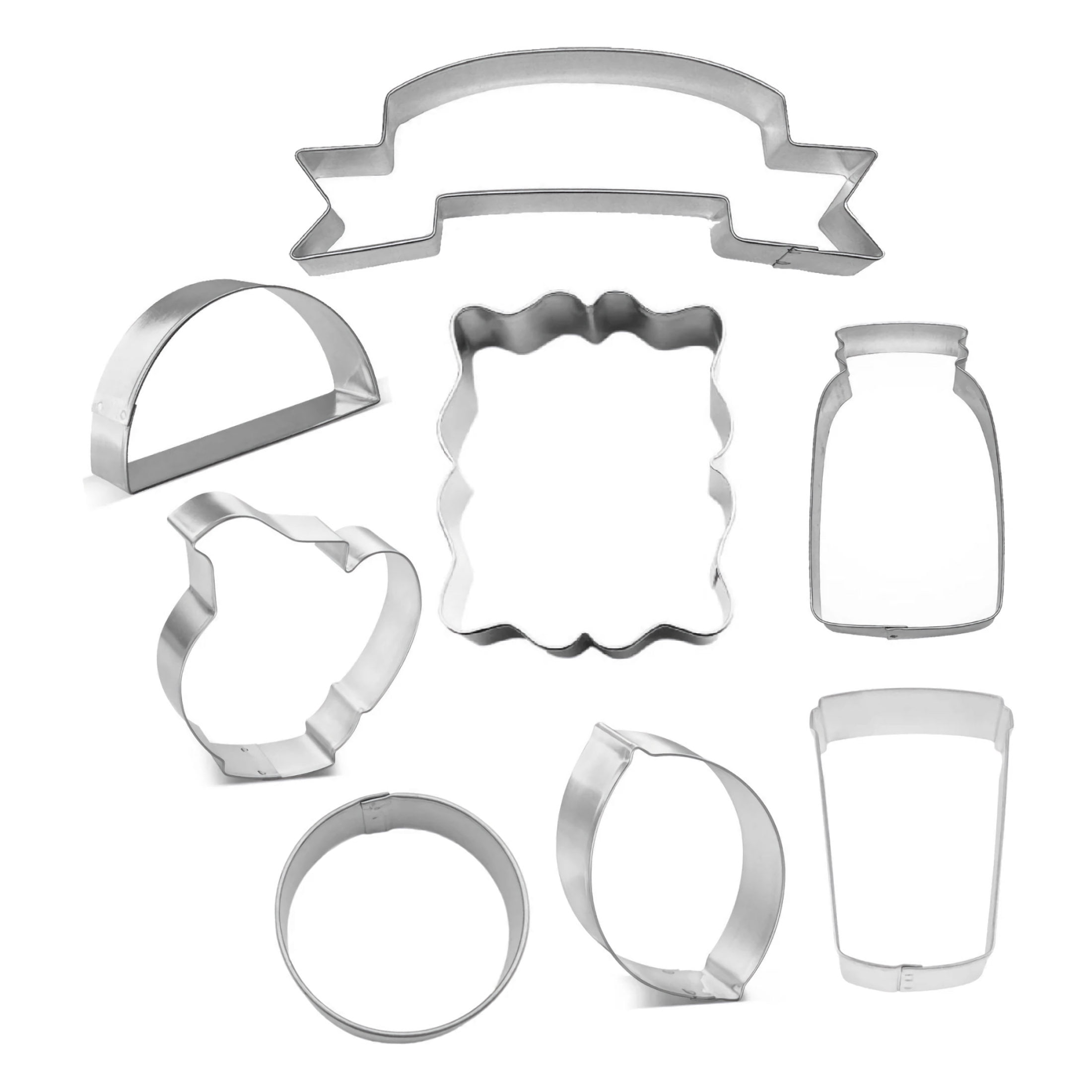 Lemonade Stand 8 Piece Cookie Cutter Set - The Cookie Cutter Shop - Tin ...