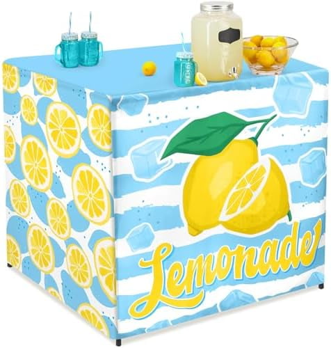 Lemonade Stand Kit for Lemonade Stand Supplies Lemonade Tablecloth ...