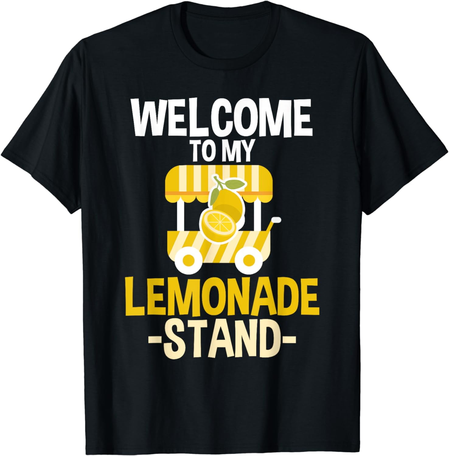Lemonade Stand Lemon Citrus Beverage Juice Summer Drink T-Shirt ...