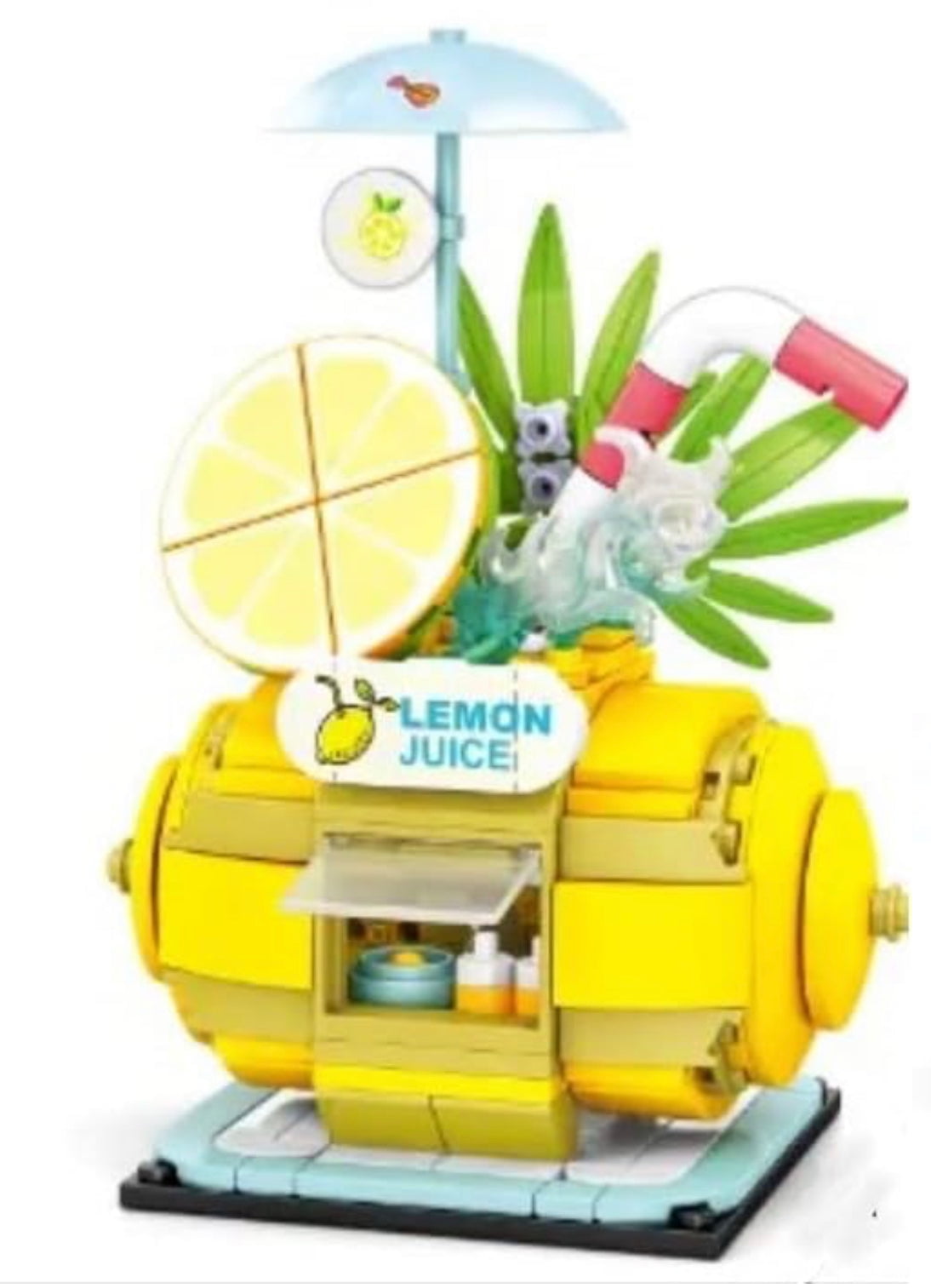 Lemonade Stand Modular City Building Blocks Toy Bricks Building Set ...