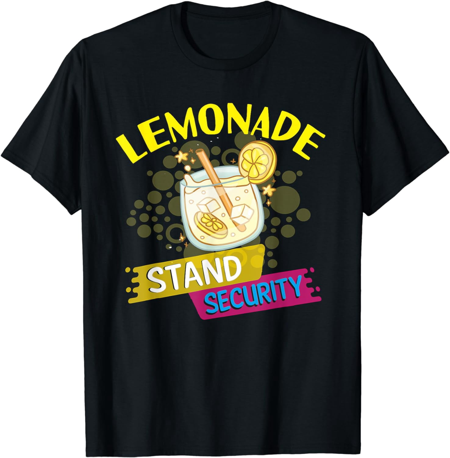 Lemonade Stand Squad Security Lemon Juice T-Shirt - Walmart.com