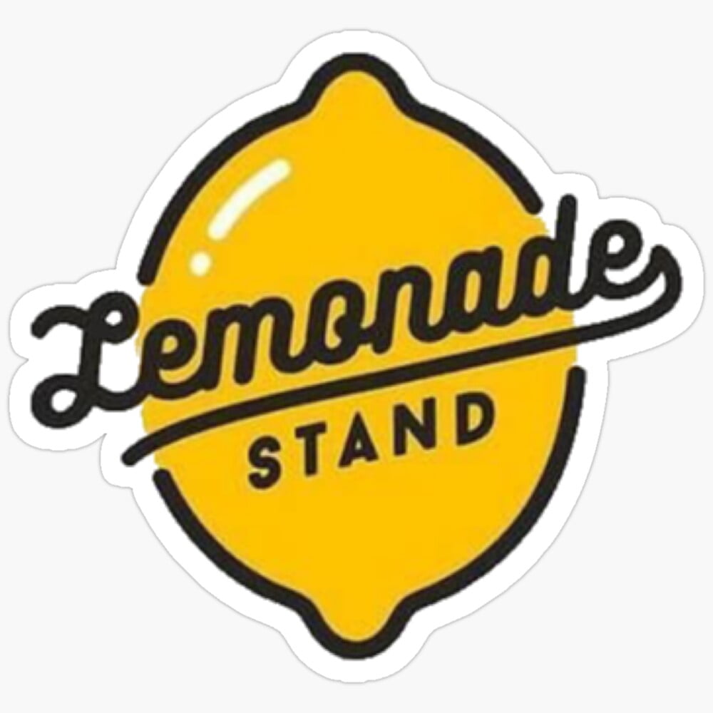 Lemonade Stand Stickerphone Decal Water Bottle Stickers, Vinyl Stickers ...