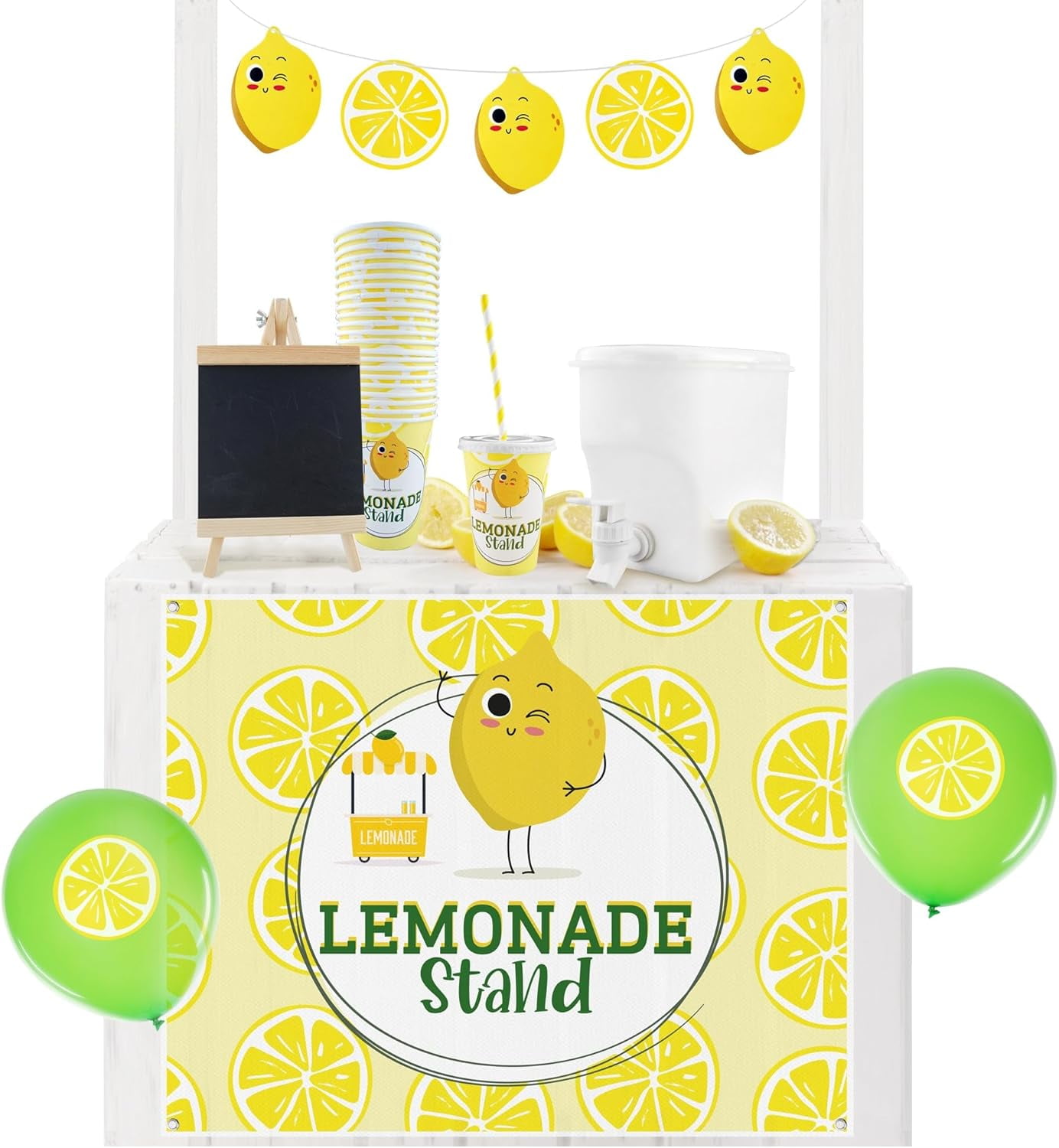 Lemonade Stand Supplies, Lemonade Stand Kit, Includes 3.5L Drink ...