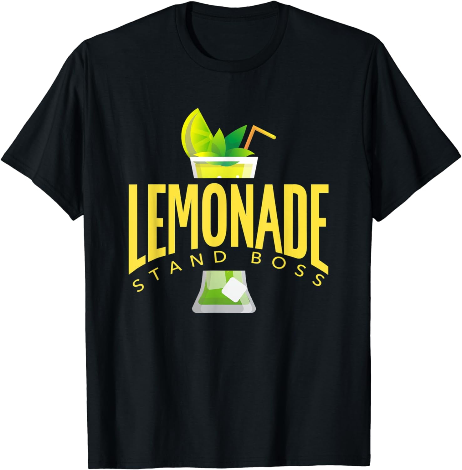 Lemonade Stands Boss Lemon Juice Squeeze Lemon Lemonade T-Shirt ...